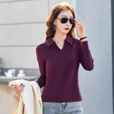 Polo Shirts for Women V-Neck Business Casual Tops for
