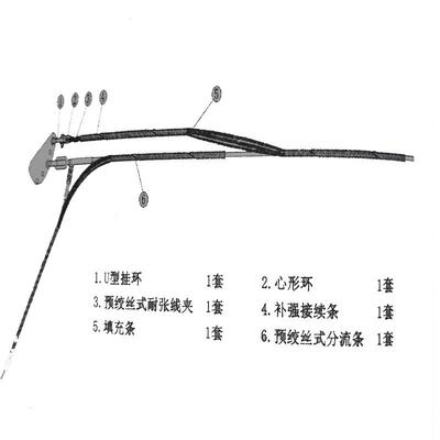 地线防护备份线夹 BN-50BG/80BG/100G 悬垂用导线备份线夹