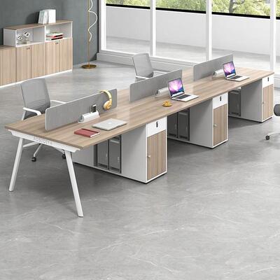 职办员桌简位约时尚办公椅组合办公室工桌桌公家PDV具员工卡座四