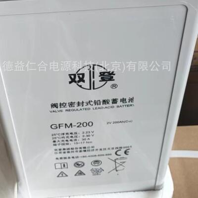 双登蓄电池GFM-200 2V200AH铅酸免维护蓄电池