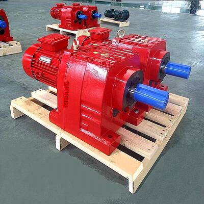 日邦R147硬齿面斜齿轮减速机减速器用于矿山起重机输送机械设备