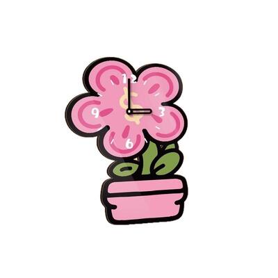 钱花多巴胺客厅电视柜摆件HLT-447钟表装饰画玄关斗柜有意座钟创