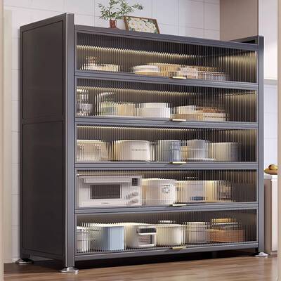 容厨房储物柜收纳柜大家量置物架橱小电收纳多功GCG-FM04能餐边柜