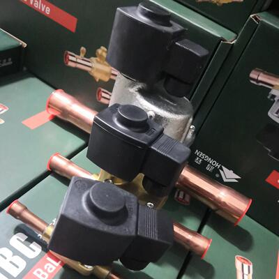 HONGSEN鸿森电磁阀HVD25-9T 28mm焊口AC220V/380V冷库空调制冷HM5