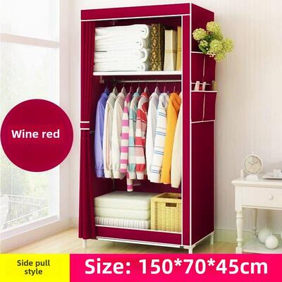 simple cloth wardrobe small clothes cabinet dresser closet