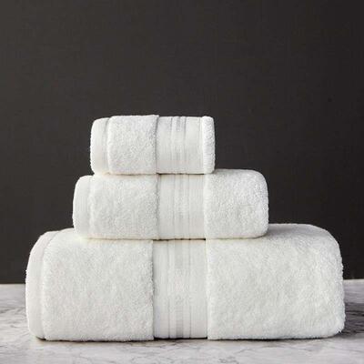 Egyptian Cotton Towel Set Bath Towel And Face Towel Can Sing