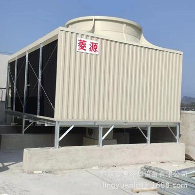 深圳长期方形工业冷却塔低噪音系列LRT-450T横流方形冷却塔