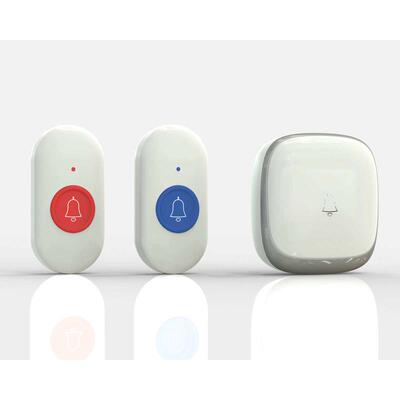 呼叫门铃器数码防水交流b220音乐门铃新款家用按键无线闪光一拖一