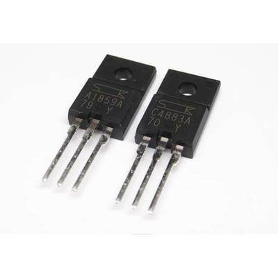 全新 2SA1859A 2SC4883A A1859A C4883A TO-220F 180V 三极管对管