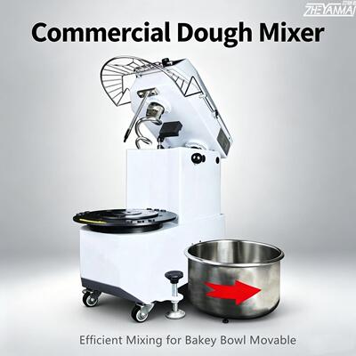 Spiral dough mixer 8kg12kg15kg flour mixer BowlMovable和面机