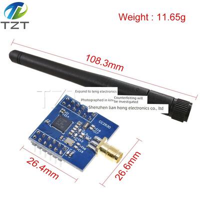 zigbee模块Ticc2530开发板模块串口无线开发板CC2530核心板带胶棒