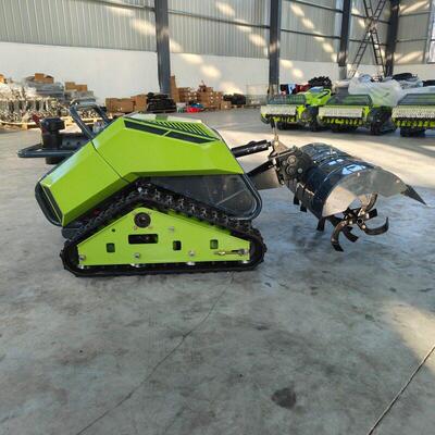 REMOTTE-CONTTROLLED LAWNMOWER Hydraulic lift 800遥控割草机