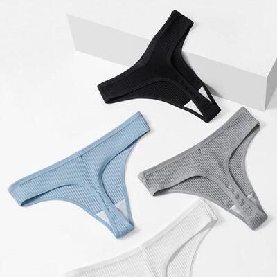 Sexy Sports Panties Ms Underpants Seamless Thong G String 裤