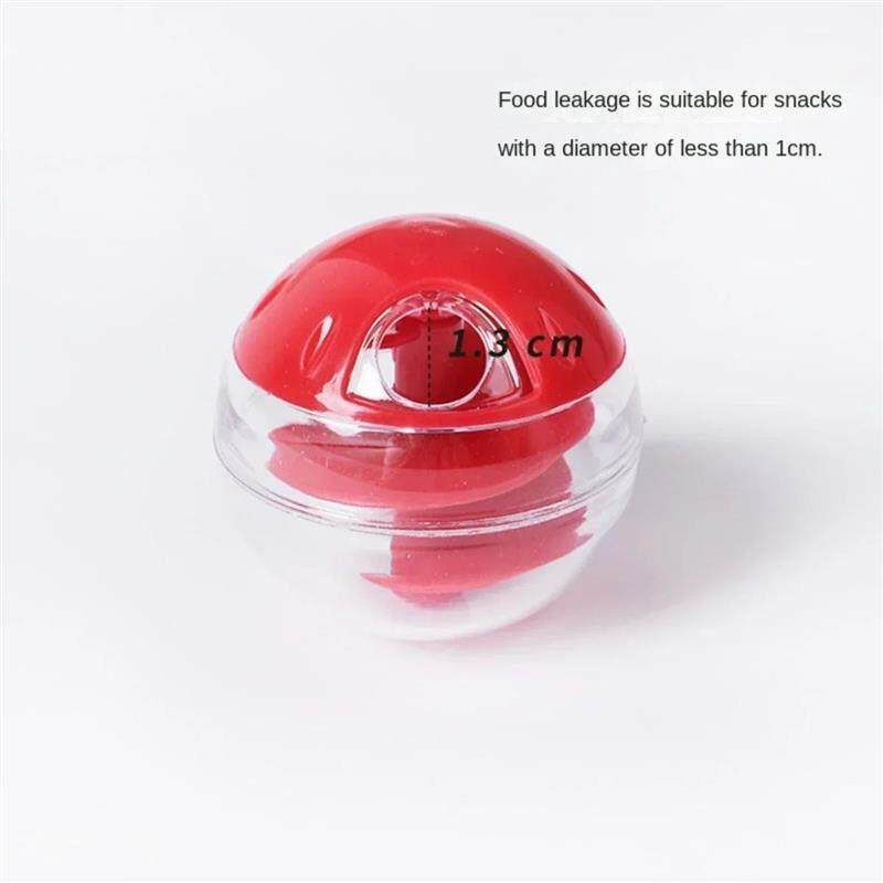 Interactive Cat Food Feeder Ball Pet Toys Slow Feeder Cats D