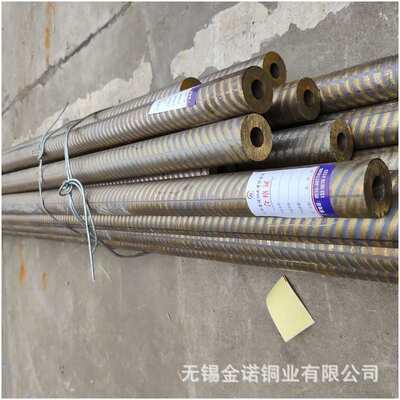 批发铜棒60*45mm 现货切割铝青铜管 C95200/ZQAl9-4铝青铜管铜棒