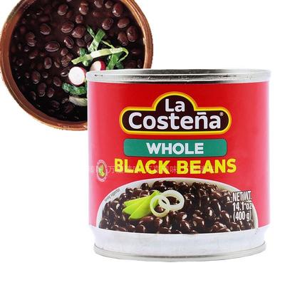 墨西哥进口乐口泰香煎黑豆整粒400g茄汁黑豆black beans