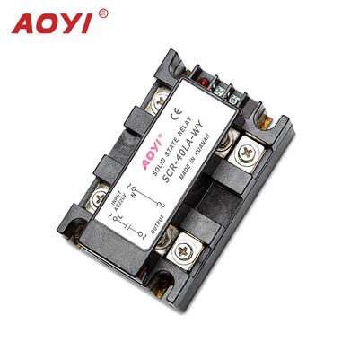 AOYI奥仪SCR-LA-WY单相稳压型4-20mA 0-5V固态继电器