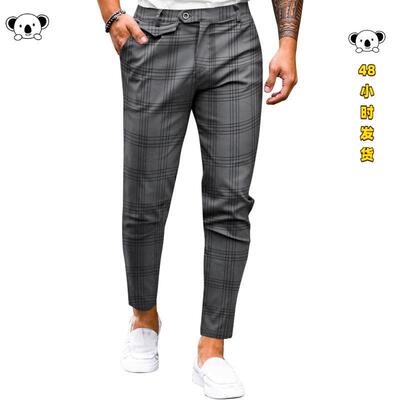 Men Slim Fit Chinos Casual Comfort Dress休闲休闲裤