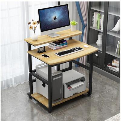 小型电69867573脑桌家用台式迷你书可动边桌床简易移小户型6074cm