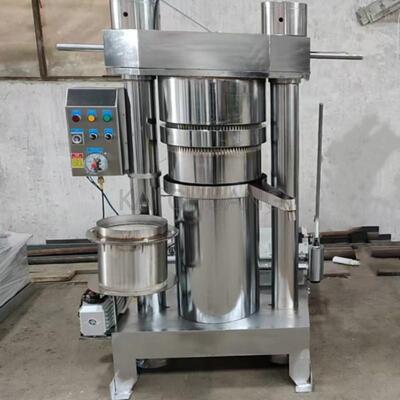 立式不钢榨AUG油机中小型液压芝麻香油机压核茶籽油锈葵榨桃机械