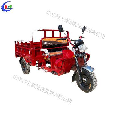 农用粮食运输三轮车 燃油自卸货运三轮摩托车 tricycle非洲自卸车