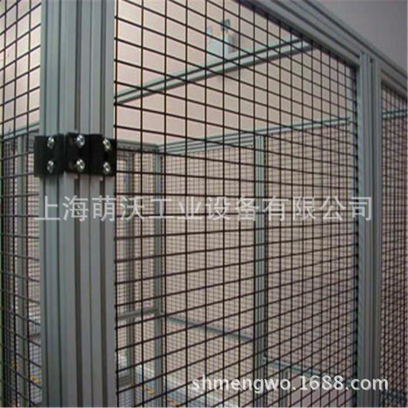 工业铝型材围栏定制   汽车生产线厂家铝型材围栏 亚克力围栏加工