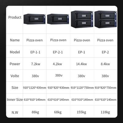 Commerc ialpizzaoven 商用食披品 烘焙设备大型单双层电646热萨