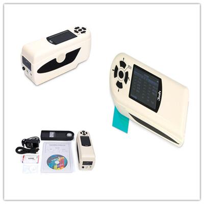 NR200三恩驰手持式色差仪分光测色仪玻璃五金色差计金属比色计