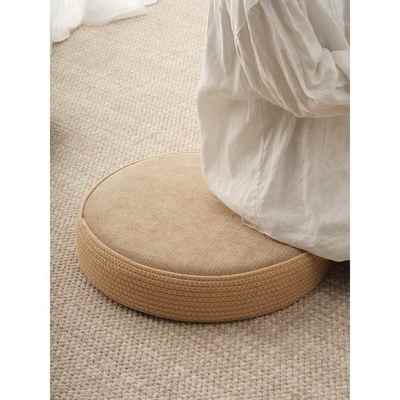 榻米坐垫地上FS75878大尺圆形加厚蒲团坐垫打坐禅修垫不陷塌家用