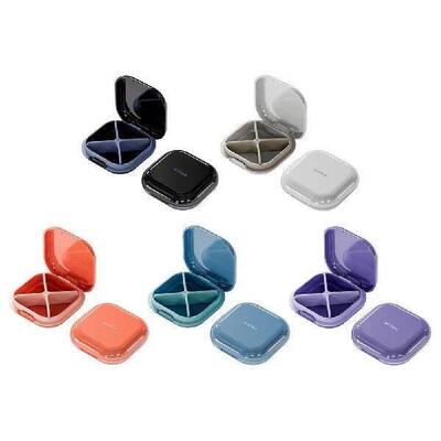 4 Grid Pill Case Portable Medicine Box Moisture-proof Pill