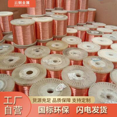 导T铜线裸铜铜丝2紫铜线价格无电氧铜线厂家半硬红铜丝JFP软态紫