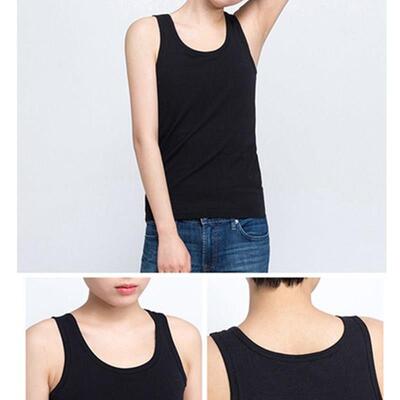 Chest Binder Cotton Vest Tank Top for Tomboy (Can be