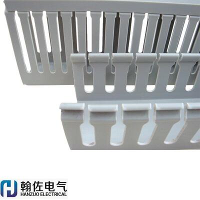 大号U型线槽 PXC开口配线槽 宽W160高H100 硬质PVC走线槽 齿形槽