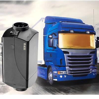 加5kw燃油热器12驻车加热器出口款v汽车空FJH-5气暖旋钮款油燃柴