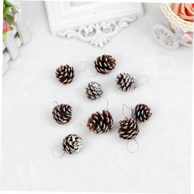 Christmas Pine Cones Bauble Tree Party Hanging