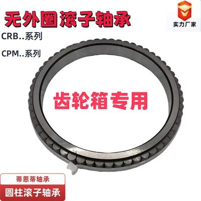 无外圈圆柱滚子轴承CRB130738齿轮箱专用轴承 减速机轴承 NKE轴承