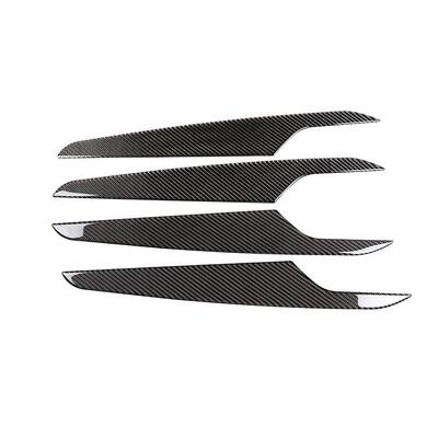 适用于10-15款宝马老x1碳纤维内饰装饰贴E84车门板饰条改装配件