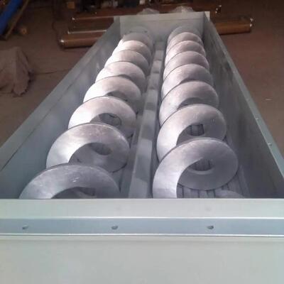 厂家按需制造不锈钢绞龙输料机管式U型无轴输送机双轴螺旋输送机