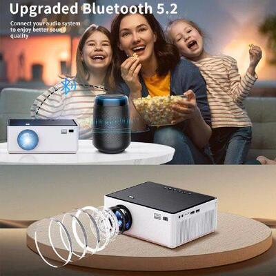 M7 4K Full HD Projector 1080P WIFI Mobile Phone Screen