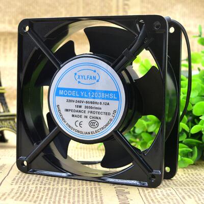 原装正品 XYLFAN 永联通风机 YL12038HSL 220V 12cm 12038 散热风