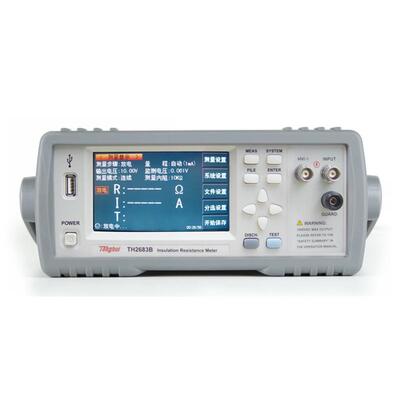 TonghuiTH2683A/TH2683B绝缘电阻测试仪高阻计数字绝缘摇表
