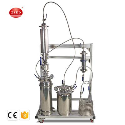 BHO闭环提取器 2LB植物叶提纯萃取 304不锈钢制药提炼器