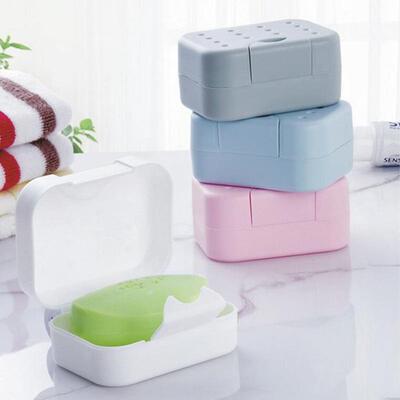 Travel Portable Lockable Soap Case with Lid, Waterproof Soap