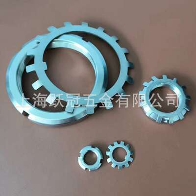 04白组合DIN81圆螺母+3DIN5406防松垫圈M140YAOM145M1钢50M1955