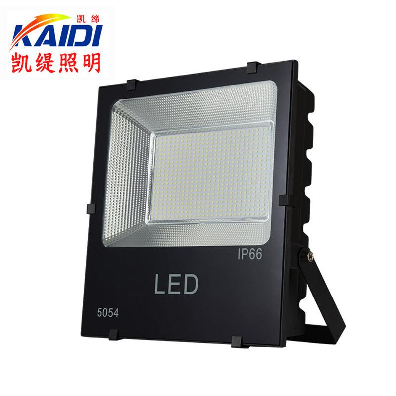 led投光灯5054黑金刚庭院泛光高杆灯工程户外防水投射聚光球场灯