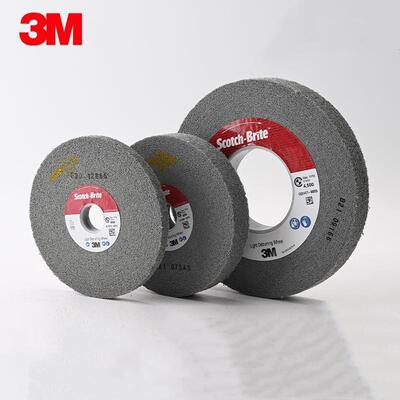 3MEXL轮 不织布卷紧轮 尼龙轮 研磨轮 6*1*1英寸150X25X25mm 8S