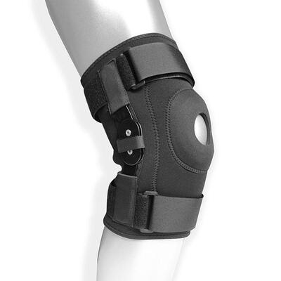 Hinged Knee Brace for Knee Pain Knee Support with Side Stabi