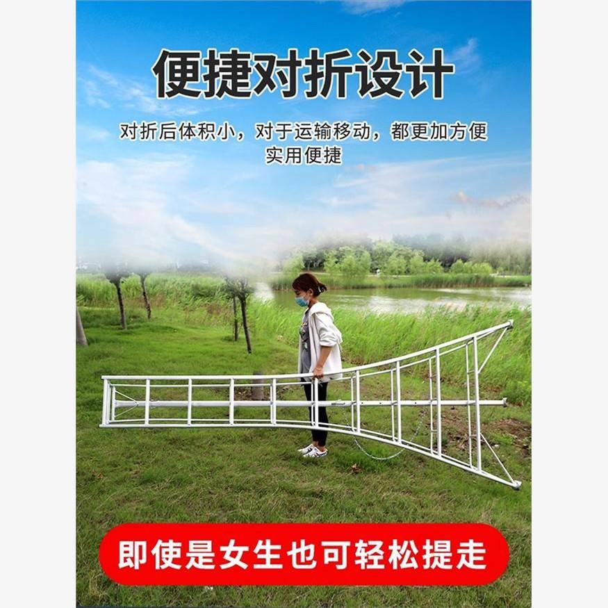 采摘三角园林梯三脚水果梯子铝合金园艺果园荔枝修剪杨梅梯子