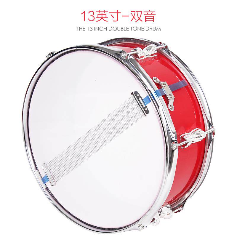 正品鼓小鼓成人乐器军乐队队小军鼓1生1/13/ 14英寸儿童鼓学队鼓