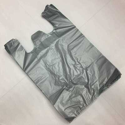 7CM灰等各尺寸蓝色色黑DRF色红色背心 袋5马甲袋塑料袋购物袋100